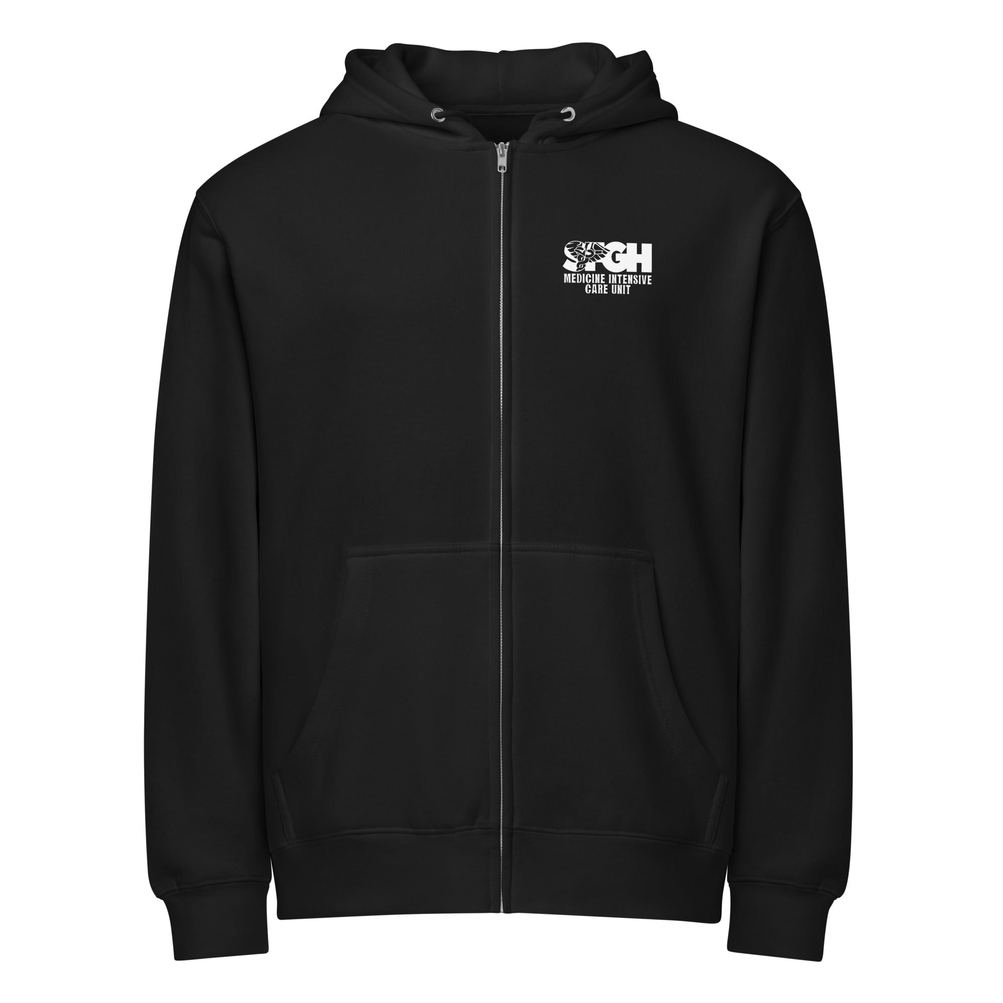 Premium full zip hoodie MICU SFGH DTG – CustomVerse